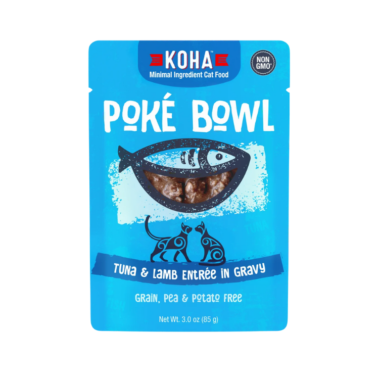 KOHA Tuna & Lamb Poke Bowl - 3 oz Cat Food Pouch - Grandville, MI ...