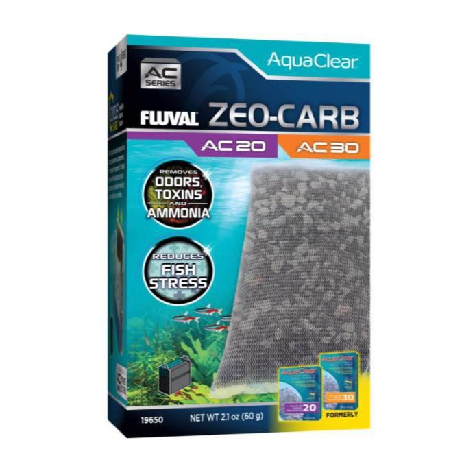 Fluval AquaClear 20 & 30 Power Filter AC20 AC30 Zeo-Carb Filter Insert ...