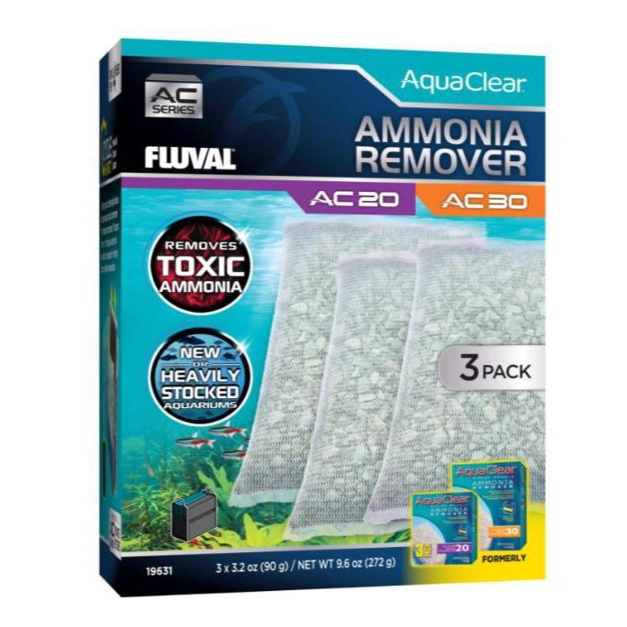 Fluval AquaClear 20 & 30 Power Filter AC20 AC30 Ammonia Remover Filter ...