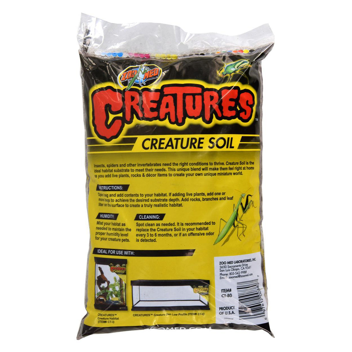 Zoo Med Creatures Creature Soil 1 qt - Grandville, MI - Blue Fish Aquarium