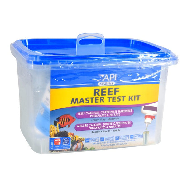 API Reef Master Test Kit - Calcium, Carbonate Hardness, Phosphate ...