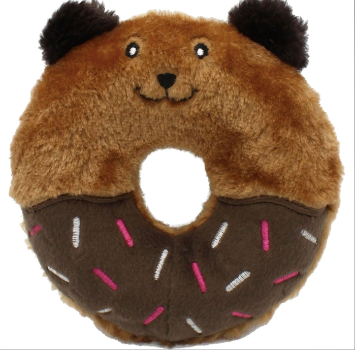 ZippyPaws Donutz Buddies Bear - Grandville, MI - Blue Fish Aquarium
