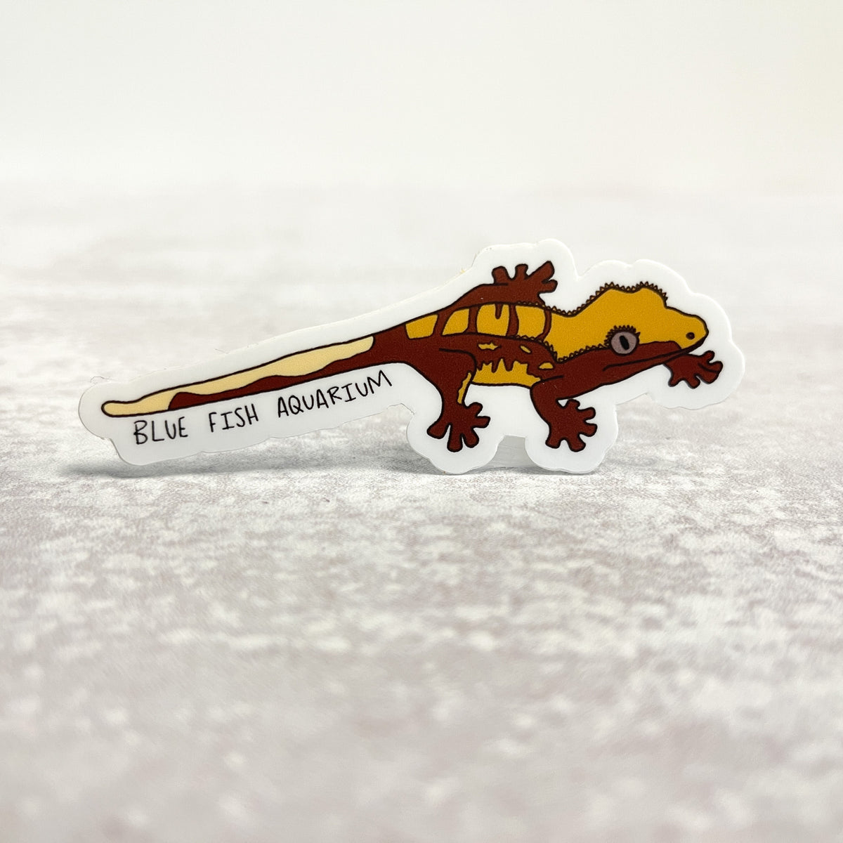 Crested Gecko Sticker - Grandville, MI - Blue Fish Aquarium
